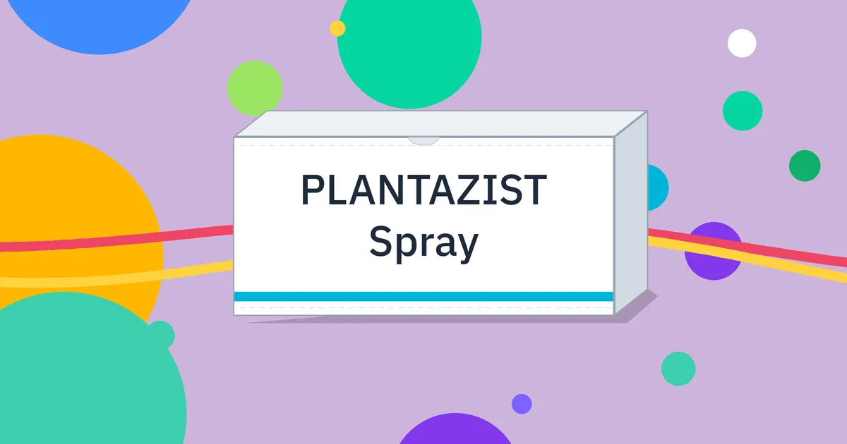 Symbolbild: Packung mit der Aufschrift PLANTAZIST Spray (PZN 18020606) – Verfügbarkeit und Bezug in Apotheken in Frankfurt am Main