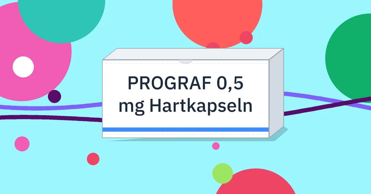 Symbolbild: Packung mit der Aufschrift PROGRAF 0,5 mg Hartkapseln (PZN 00071170) – Verfügbarkeit und Bezug in Apotheken in Frankfurt am Main