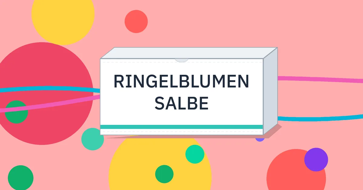 Symbolbild: Packung mit der Aufschrift RINGELBLUMEN SALBE (PZN 00348588) – Verfügbarkeit und Bezug in Apotheken in Frankfurt am Main