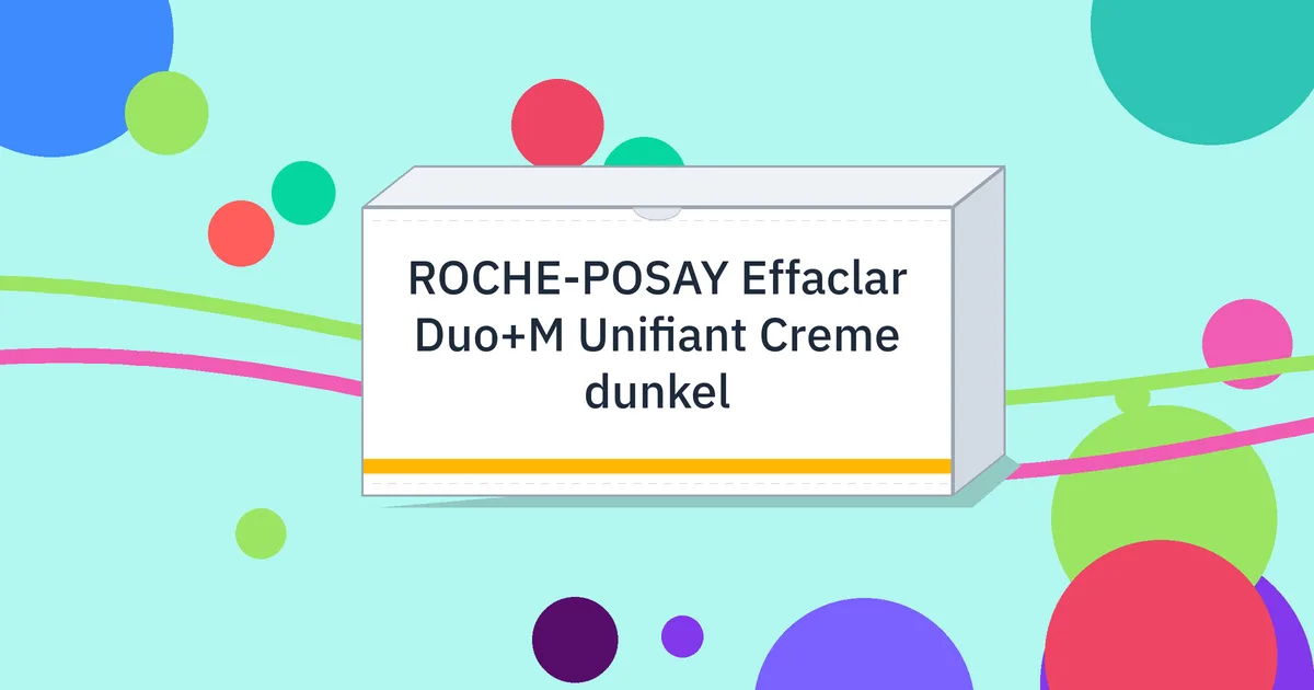 Symbolbild: Packung mit der Aufschrift ROCHE-POSAY Effaclar Duo+M Unifiant Creme dunkel (PZN 19339830) – Verfügbarkeit und Bezug in Apotheken in Frankfurt am Main