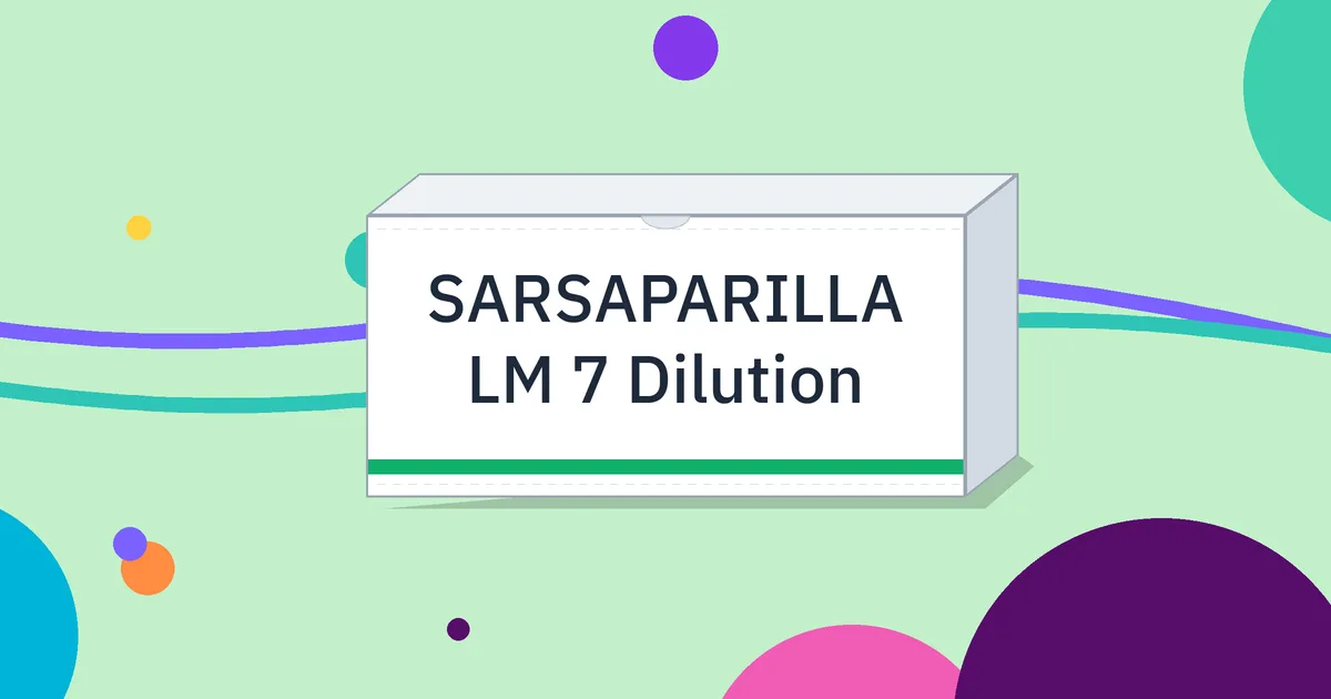 Symbolbild: Packung mit der Aufschrift SARSAPARILLA LM 7 Dilution (PZN 13183025) – Verfügbarkeit und Bezug in Apotheken in Frankfurt am Main