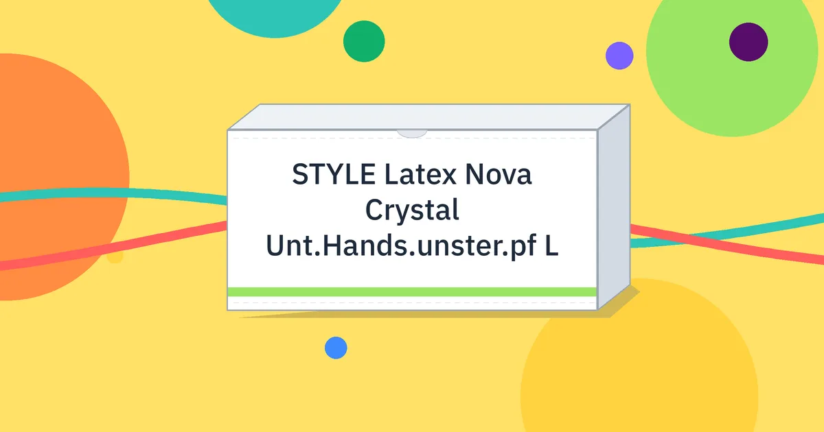 Symbolbild: Packung mit der Aufschrift STYLE Latex Nova Crystal Unt.Hands.unster.pf L (PZN 20176505) – Verfügbarkeit und Bezug in Apotheken in Frankfurt am Main
