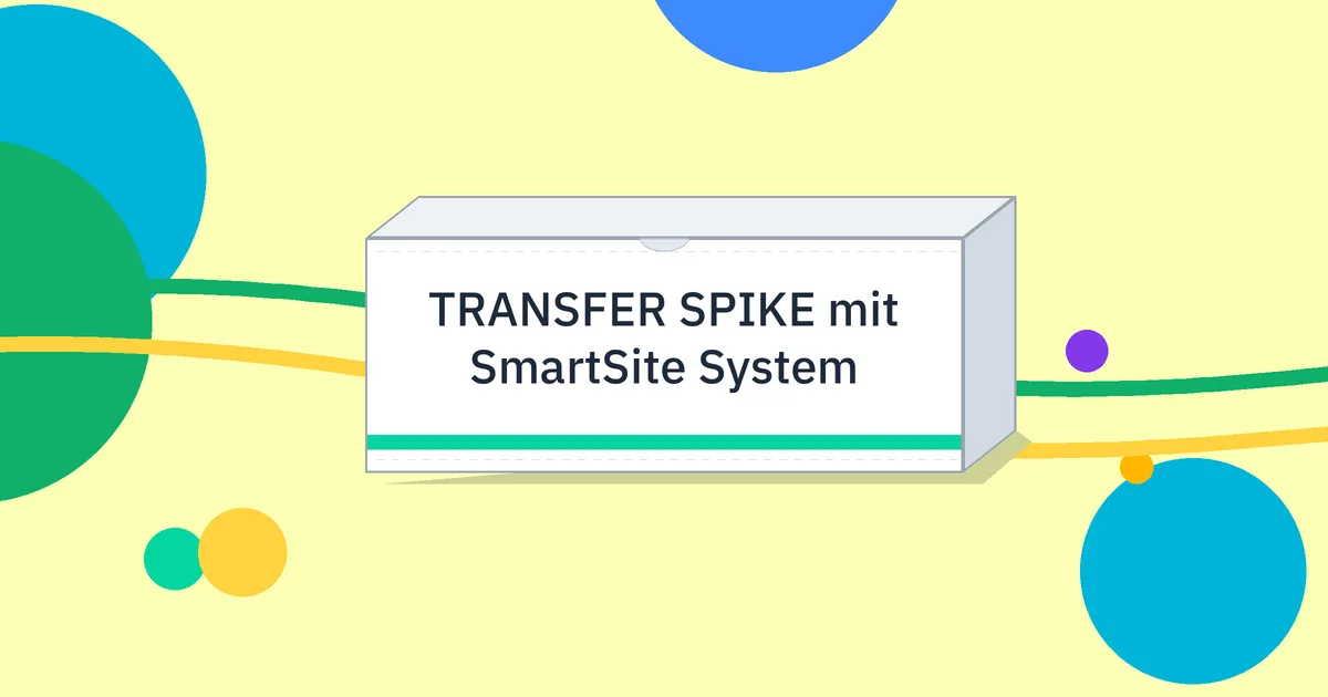 Symbolbild: Packung mit der Aufschrift TRANSFER SPIKE mit SmartSite System (PZN 11514446) – Verfügbarkeit und Bezug in Apotheken in Frankfurt am Main