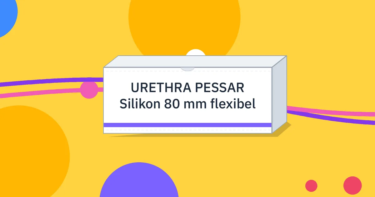 Symbolbild: Packung mit der Aufschrift URETHRA PESSAR Silikon 80 mm flexibel (PZN 04845645) – Verfügbarkeit und Bezug in Apotheken in Frankfurt am Main