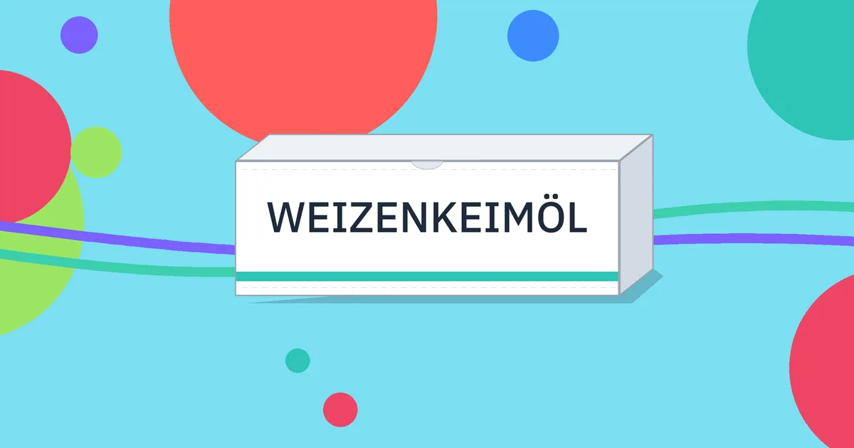 Symbolbild: Packung mit der Aufschrift WEIZENKEIMÖL (PZN 04287292) – Verfügbarkeit und Bezug in Apotheken in Frankfurt am Main