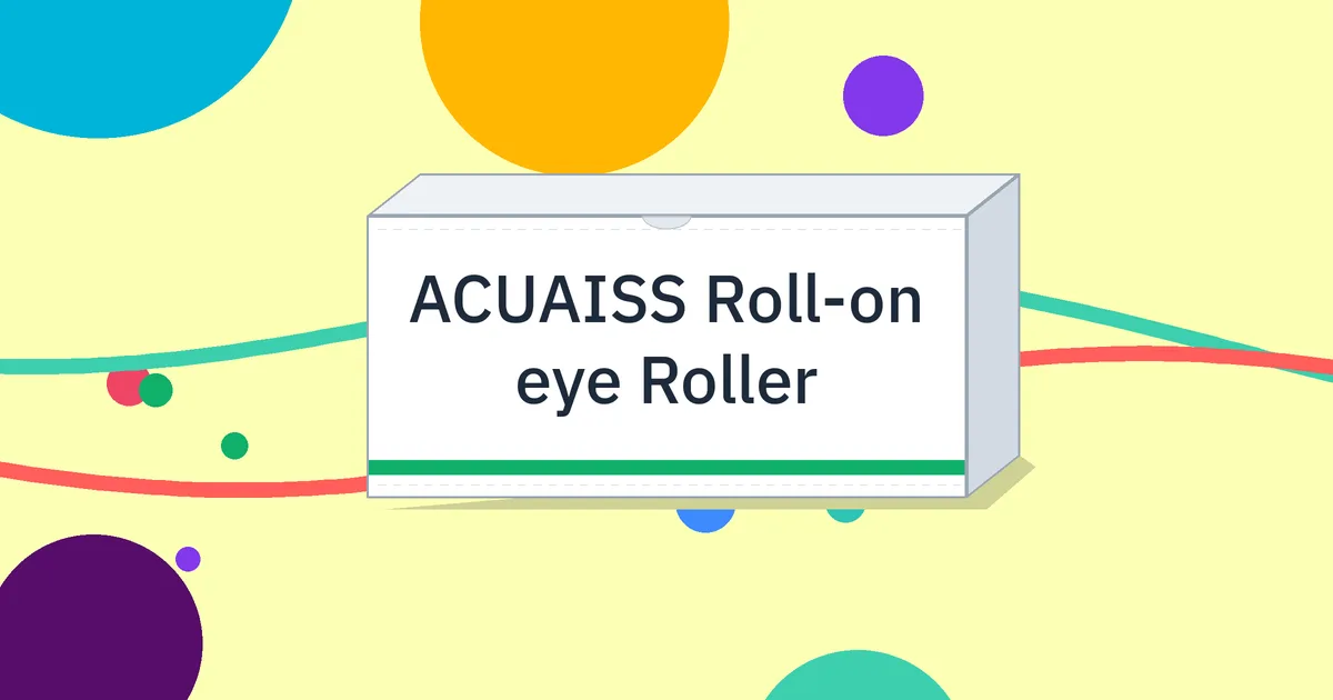 Symbolbild: Packung mit der Aufschrift ACUAISS Roll-on eye Roller (PZN 15566701) – Verfügbarkeit und Bezug in Apotheken in Frankfurt am Main