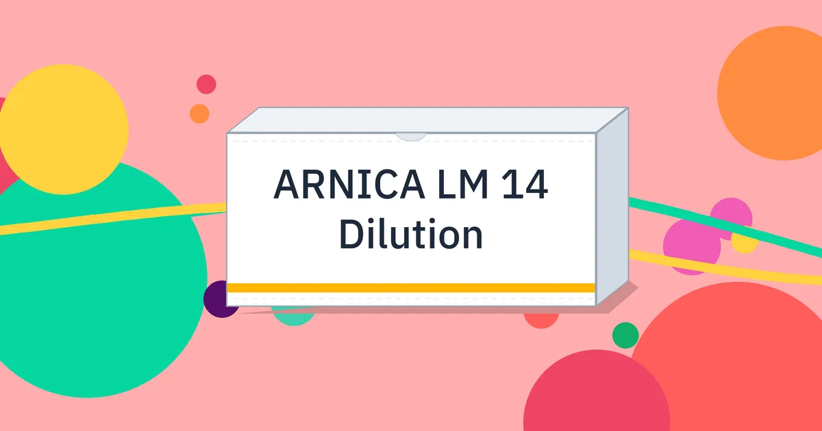 Symbolbild: Packung mit der Aufschrift ARNICA LM 14 Dilution (PZN 12770482) – Verfügbarkeit und Bezug in Apotheken in Frankfurt am Main