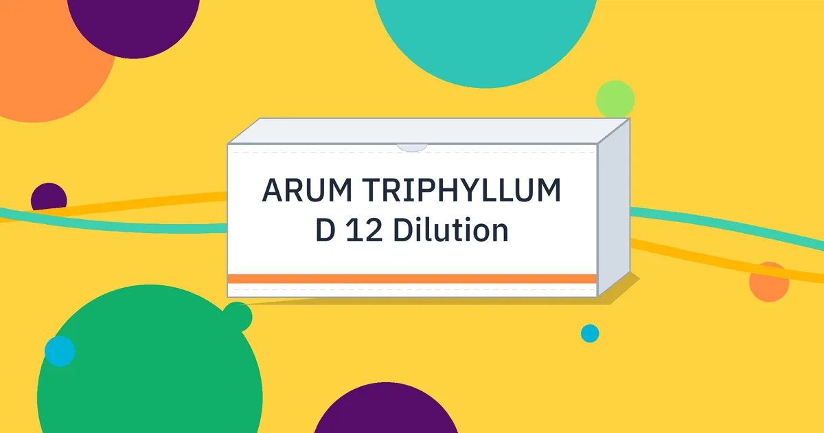 Symbolbild: Packung mit der Aufschrift ARUM TRIPHYLLUM D 12 Dilution (PZN 07160273) – Verfügbarkeit und Bezug in Apotheken in Frankfurt am Main