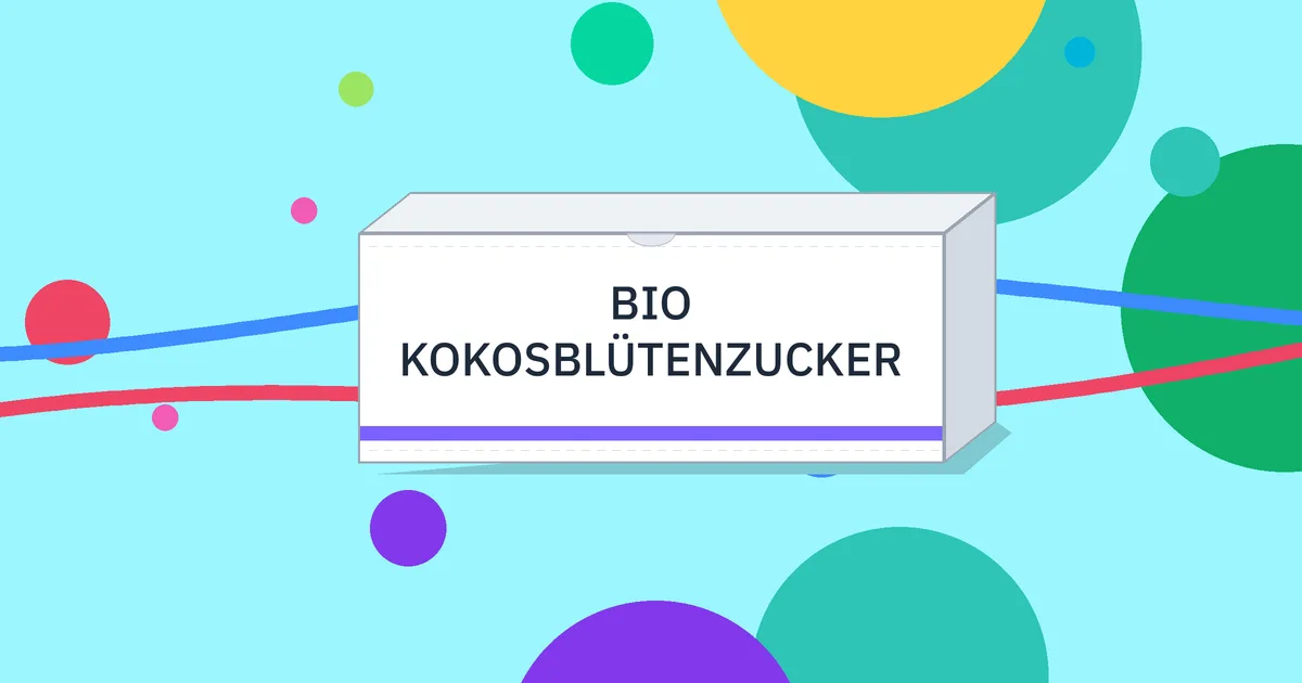 Symbolbild: Packung mit der Aufschrift BIO KOKOSBLÜTENZUCKER (PZN 11882552) – Verfügbarkeit und Bezug in Apotheken in Frankfurt am Main