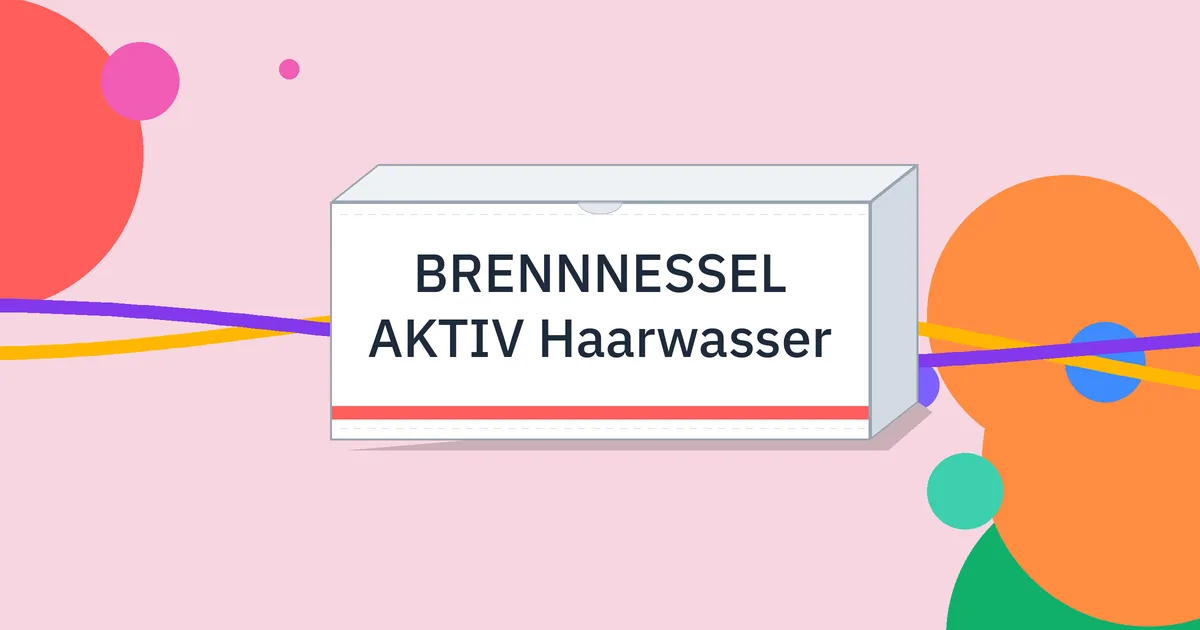 Symbolbild: Packung mit der Aufschrift BRENNNESSEL AKTIV Haarwasser (PZN 12147079) – Verfügbarkeit und Bezug in Apotheken in Frankfurt am Main