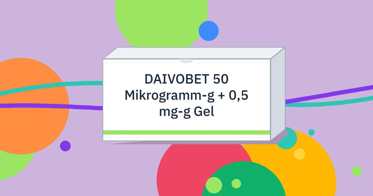Symbolbild: Packung mit der Aufschrift DAIVOBET 50 Mikrogramm-g + 0,5 mg-g Gel (PZN 10992273) – Verfügbarkeit und Bezug in Apotheken in Frankfurt am Main