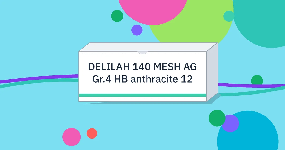 Symbolbild: Packung mit der Aufschrift DELILAH 140 MESH AG Gr.4 HB anthracite 12 (PZN 13849671) – Verfügbarkeit und Bezug in Apotheken in Frankfurt am Main