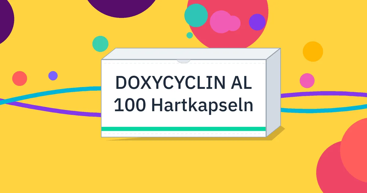 Symbolbild: Packung mit der Aufschrift DOXYCYCLIN AL 100 Hartkapseln (PZN 03851951) – Verfügbarkeit und Bezug in Apotheken in Frankfurt am Main