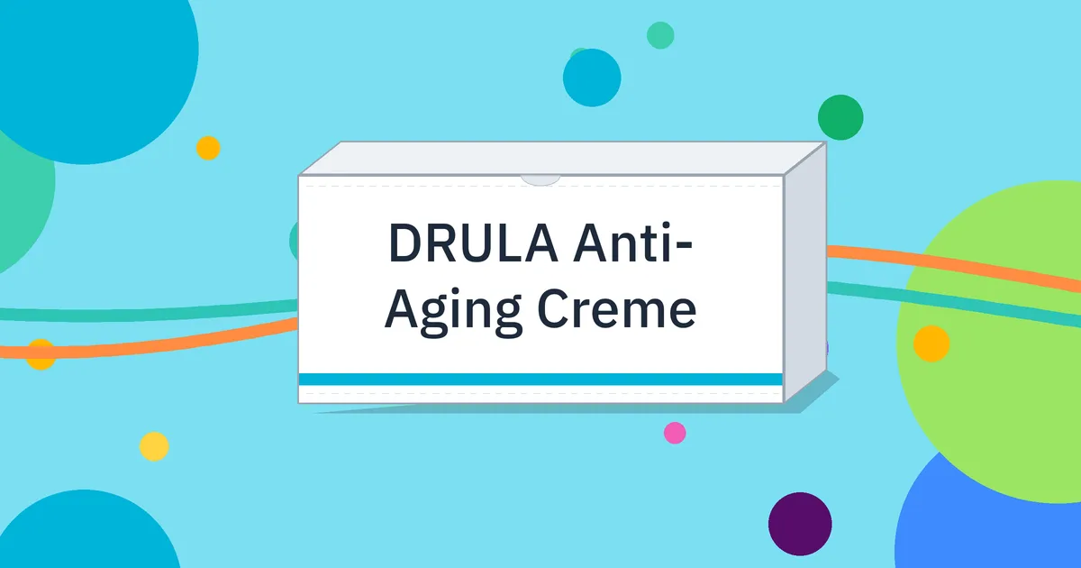 Symbolbild: Packung mit der Aufschrift DRULA Anti-Aging Creme (PZN 17386185) – Verfügbarkeit und Bezug in Apotheken in Frankfurt am Main