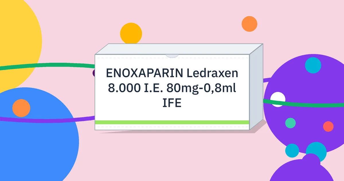 Symbolbild: Packung mit der Aufschrift ENOXAPARIN Ledraxen 8.000 I.E. 80mg-0,8ml IFE (PZN 17955045) – Verfügbarkeit und Bezug in Apotheken in Frankfurt am Main