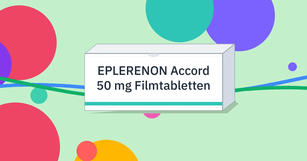 Symbolbild: Packung mit der Aufschrift EPLERENON Accord 50 mg Filmtabletten (PZN 12379890) – Verfügbarkeit und Bezug in Apotheken in Frankfurt am Main