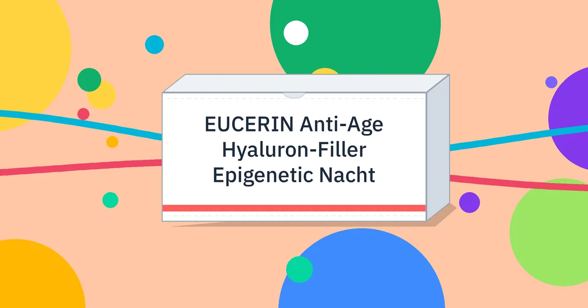 Symbolbild: Packung mit der Aufschrift EUCERIN Anti-Age Hyaluron-Filler Epigenetic Nacht (PZN 20352468) – Verfügbarkeit und Bezug in Apotheken in Frankfurt am Main