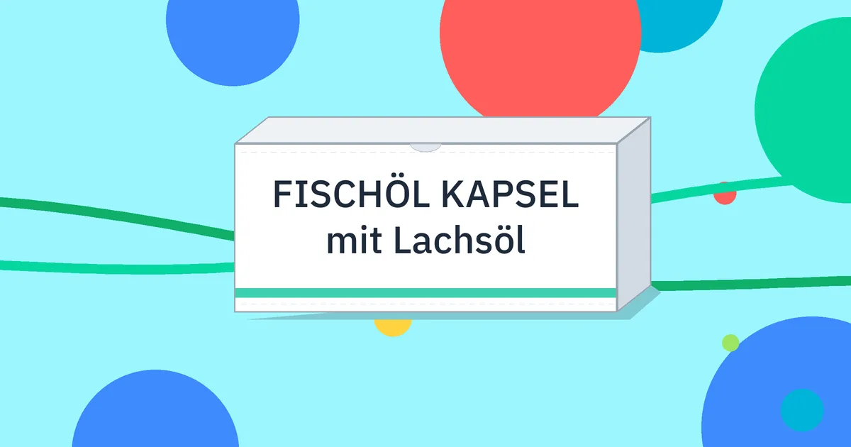 Symbolbild: Packung mit der Aufschrift FISCHÖL KAPSEL mit Lachsöl (PZN 11085318) – Verfügbarkeit und Bezug in Apotheken in Frankfurt am Main