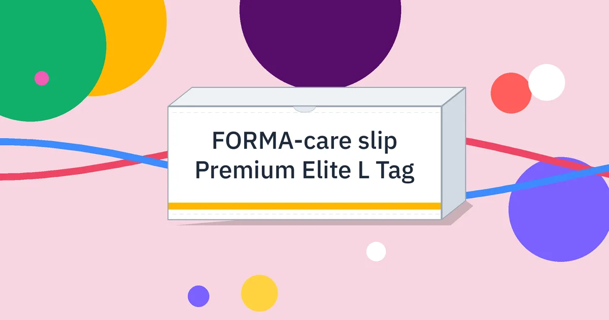 Symbolbild: Packung mit der Aufschrift FORMA-care slip Premium Elite L Tag (PZN 18851974) – Verfügbarkeit und Bezug in Apotheken in Frankfurt am Main