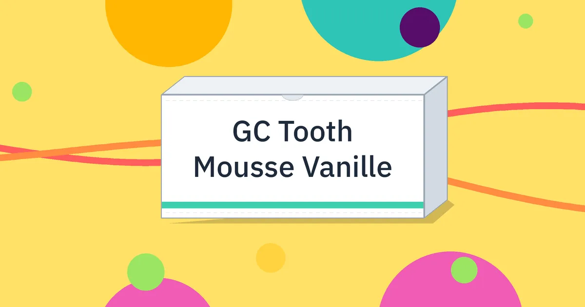 Symbolbild: Packung mit der Aufschrift GC Tooth Mousse Vanille (PZN 09517555) – Verfügbarkeit und Bezug in Apotheken in Frankfurt am Main