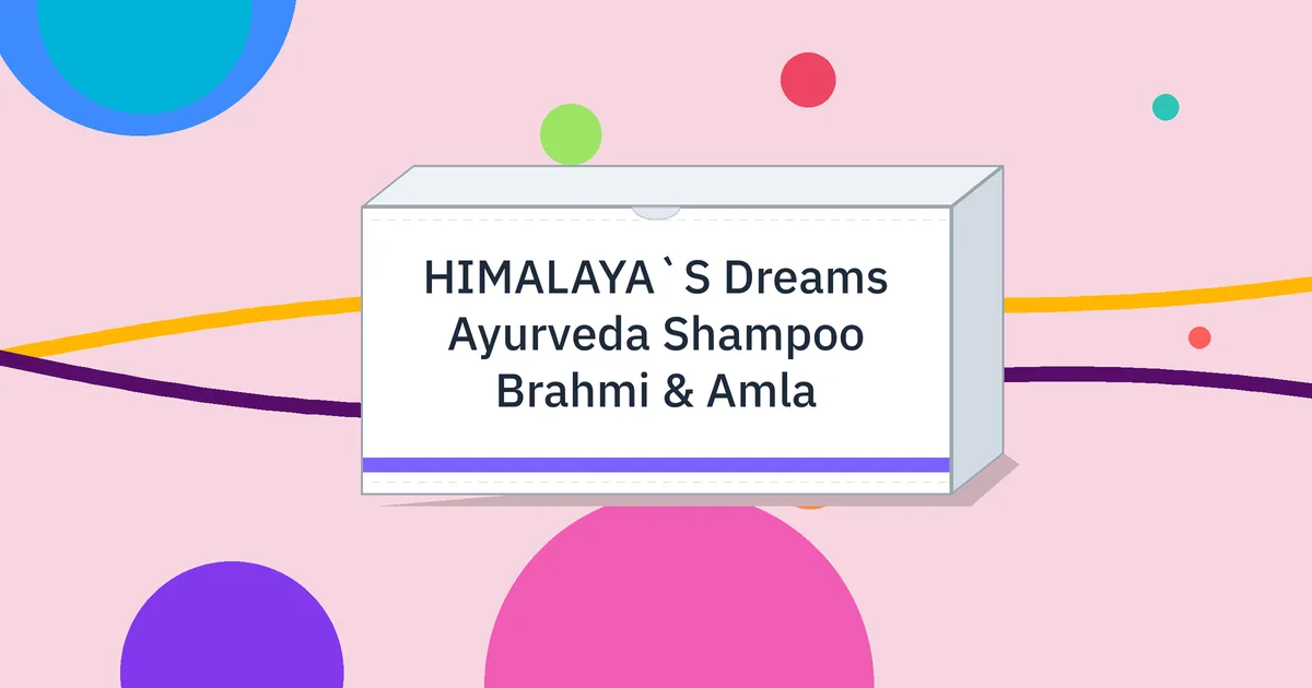 Symbolbild: Packung mit der Aufschrift HIMALAYA`S Dreams Ayurveda Shampoo Brahmi & Amla (PZN 18204430) – Verfügbarkeit und Bezug in Apotheken in Frankfurt am Main
