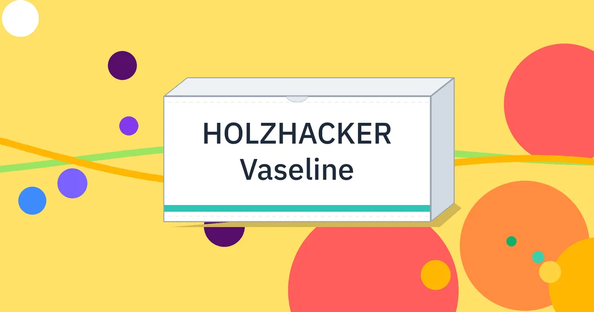 Symbolbild: Packung mit der Aufschrift HOLZHACKER Vaseline (PZN 20893201) – Verfügbarkeit und Bezug in Apotheken in Frankfurt am Main
