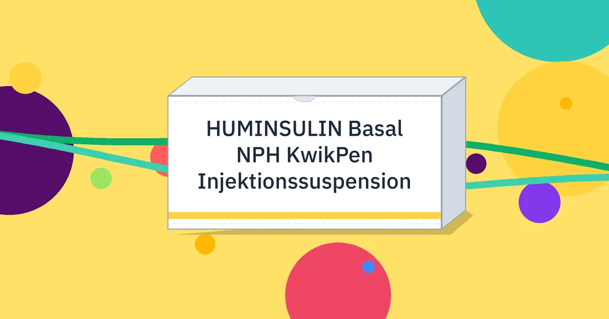 Symbolbild: Packung mit der Aufschrift HUMINSULIN Basal NPH KwikPen Injektionssuspension (PZN 06922108) – Verfügbarkeit und Bezug in Apotheken in Frankfurt am Main