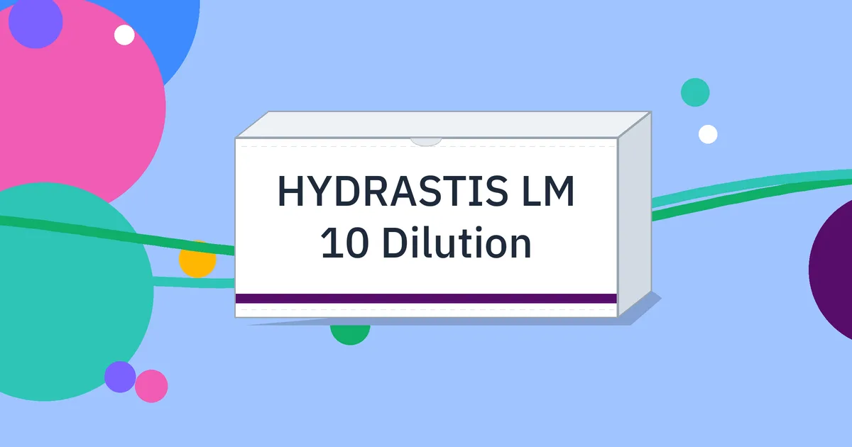 Symbolbild: Packung mit der Aufschrift HYDRASTIS LM 10 Dilution (PZN 12890111) – Verfügbarkeit und Bezug in Apotheken in Frankfurt am Main