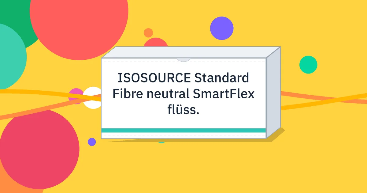 Symbolbild: Packung mit der Aufschrift ISOSOURCE Standard Fibre neutral SmartFlex flüss. (PZN 07756126) – Verfügbarkeit und Bezug in Apotheken in Frankfurt am Main