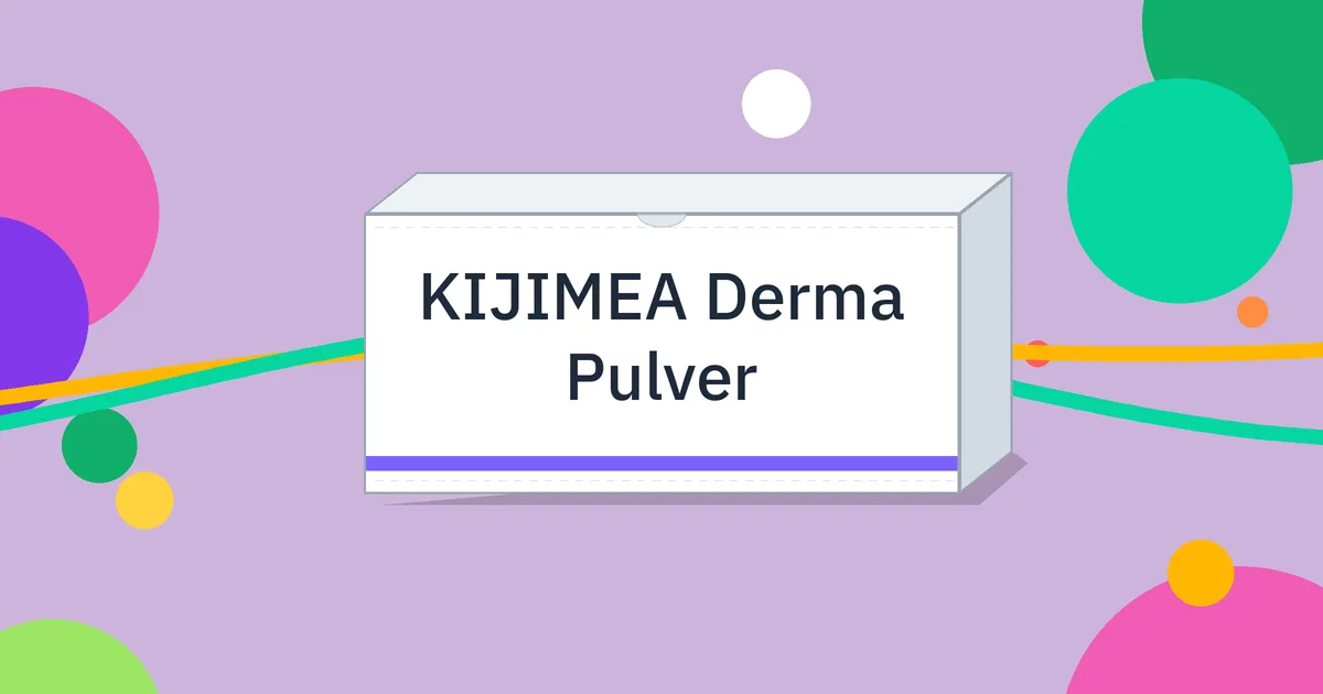 Symbolbild: Packung mit der Aufschrift KIJIMEA Derma Pulver (PZN 13656067) – Verfügbarkeit und Bezug in Apotheken in Frankfurt am Main