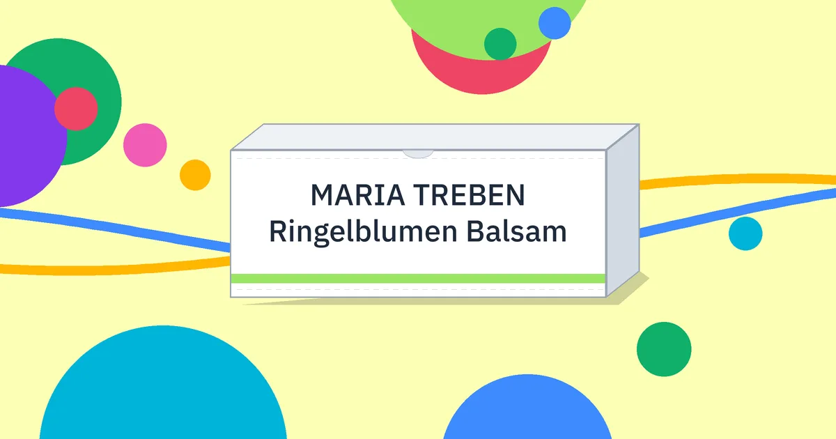 Symbolbild: Packung mit der Aufschrift MARIA TREBEN Ringelblumen Balsam (PZN 06056208) – Verfügbarkeit und Bezug in Apotheken in Frankfurt am Main