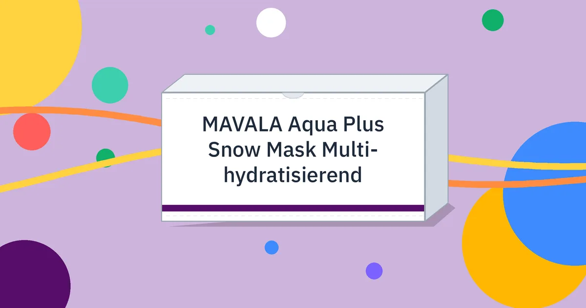 Symbolbild: Packung mit der Aufschrift MAVALA Aqua Plus Snow Mask Multi-hydratisierend (PZN 18770922) – Verfügbarkeit und Bezug in Apotheken in Frankfurt am Main