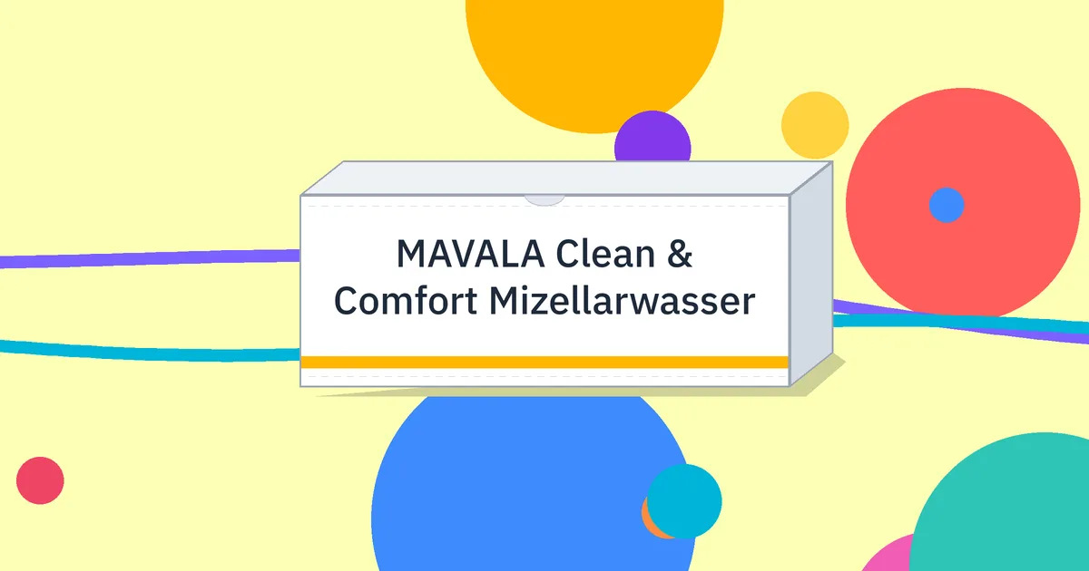 Symbolbild: Packung mit der Aufschrift MAVALA Clean & Comfort Mizellarwasser (PZN 13694665) – Verfügbarkeit und Bezug in Apotheken in Frankfurt am Main