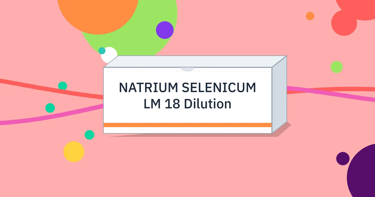 Symbolbild: Packung mit der Aufschrift NATRIUM SELENICUM LM 18 Dilution (PZN 13616843) – Verfügbarkeit und Bezug in Apotheken in Frankfurt am Main