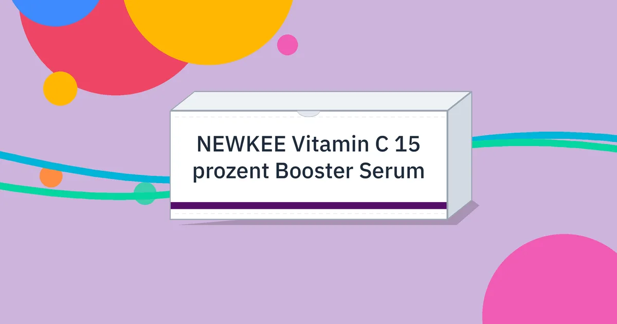 Symbolbild: Packung mit der Aufschrift NEWKEE Vitamin C 15 prozent Booster Serum (PZN 20699841) – Verfügbarkeit und Bezug in Apotheken in Frankfurt am Main