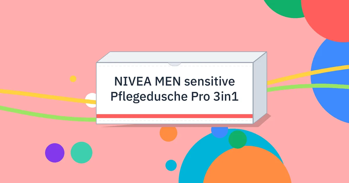 Symbolbild: Packung mit der Aufschrift NIVEA MEN sensitive Pflegedusche Pro 3in1 (PZN 18207078) – Verfügbarkeit und Bezug in Apotheken in Frankfurt am Main