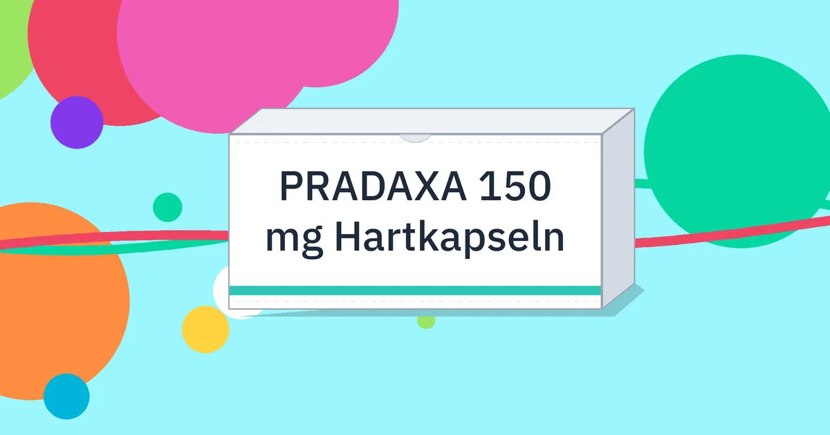 Symbolbild: Packung mit der Aufschrift PRADAXA 150 mg Hartkapseln (PZN 19297959) – Verfügbarkeit und Bezug in Apotheken in Frankfurt am Main