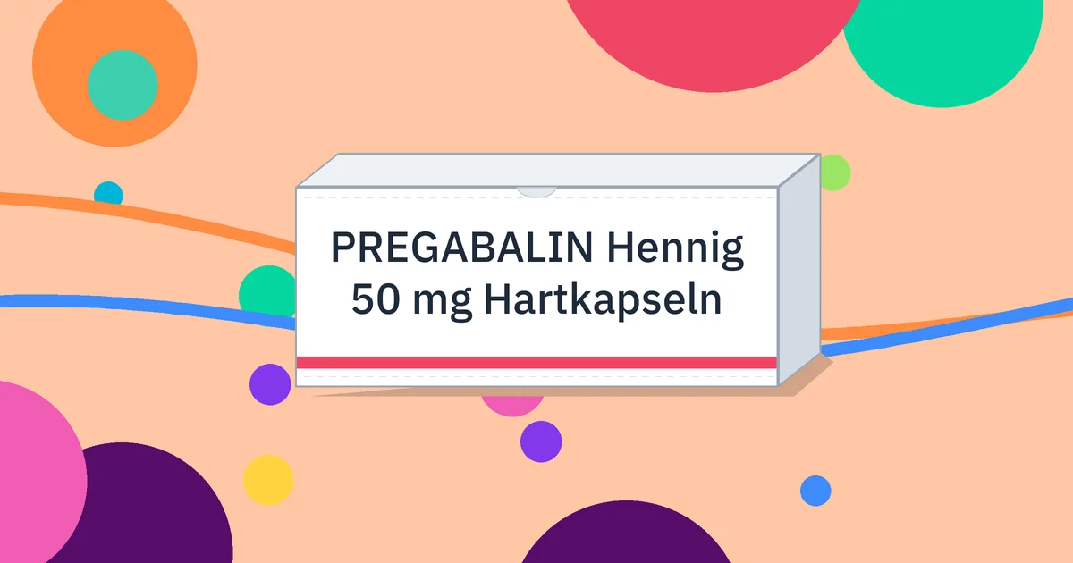 Symbolbild: Packung mit der Aufschrift PREGABALIN Hennig 50 mg Hartkapseln (PZN 11003728) – Verfügbarkeit und Bezug in Apotheken in Frankfurt am Main