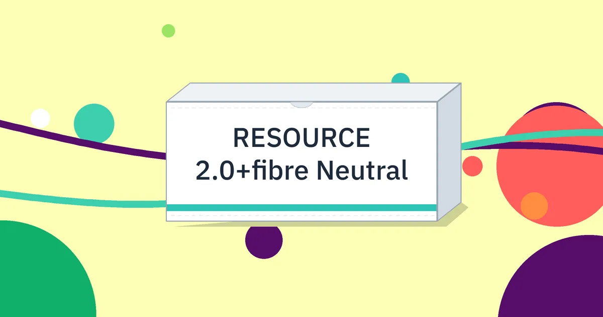Symbolbild: Packung mit der Aufschrift RESOURCE 2.0+fibre Neutral (PZN 12737823) – Verfügbarkeit und Bezug in Apotheken in Frankfurt am Main