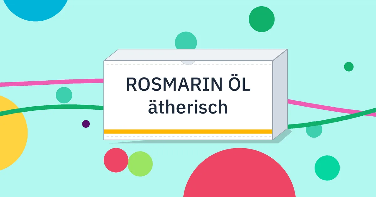 Symbolbild: Packung mit der Aufschrift ROSMARIN ÖL ätherisch (PZN 15236731) – Verfügbarkeit und Bezug in Apotheken in Frankfurt am Main