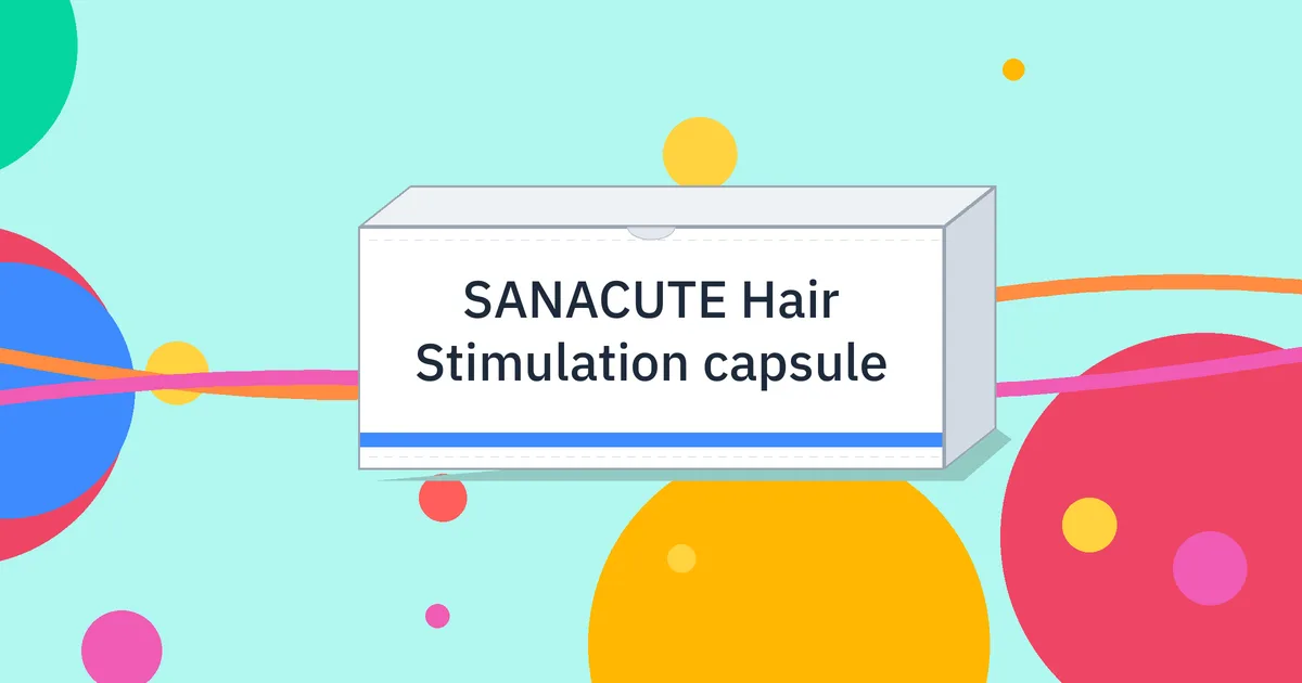 Symbolbild: Packung mit der Aufschrift SANACUTE Hair Stimulation capsule (PZN 19882126) – Verfügbarkeit und Bezug in Apotheken in Frankfurt am Main