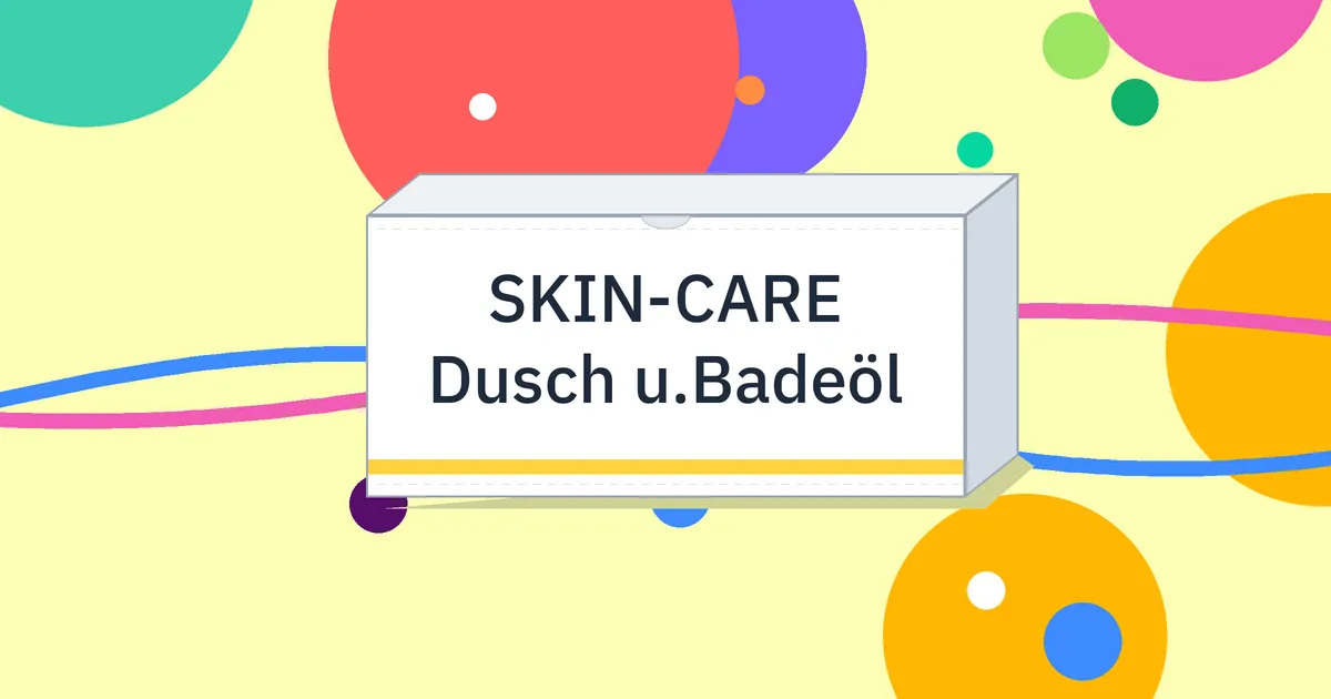 Symbolbild: Packung mit der Aufschrift SKIN-CARE Dusch u.Badeöl (PZN 15372322) – Verfügbarkeit und Bezug in Apotheken in Frankfurt am Main