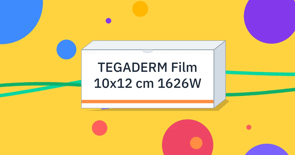 Symbolbild: Packung mit der Aufschrift TEGADERM Film 10x12 cm 1626W (PZN 09768926) – Verfügbarkeit und Bezug in Apotheken in Frankfurt am Main