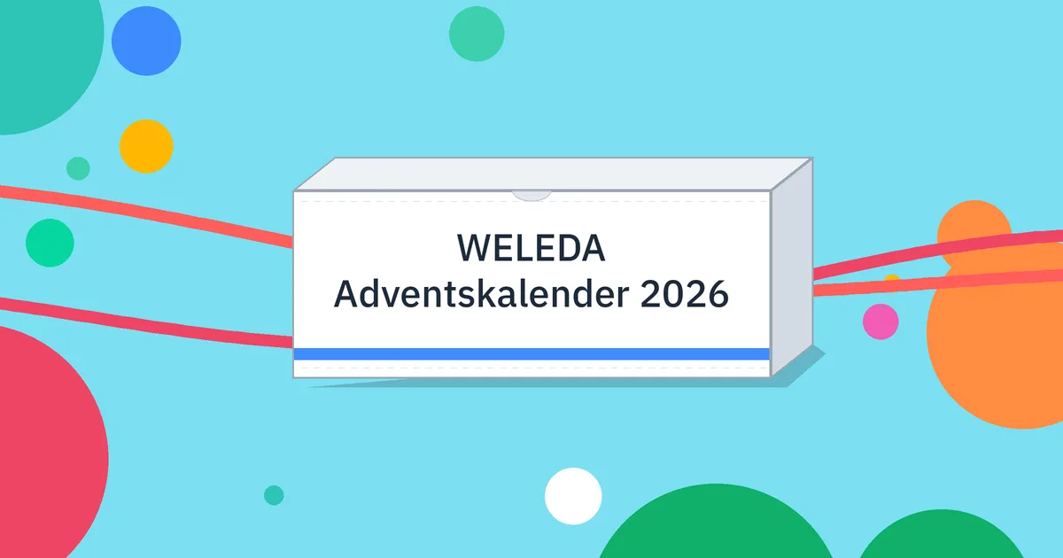 Symbolbild: Packung mit der Aufschrift WELEDA Adventskalender 2026 (PZN 20351196) – Verfügbarkeit und Bezug in Apotheken in Frankfurt am Main