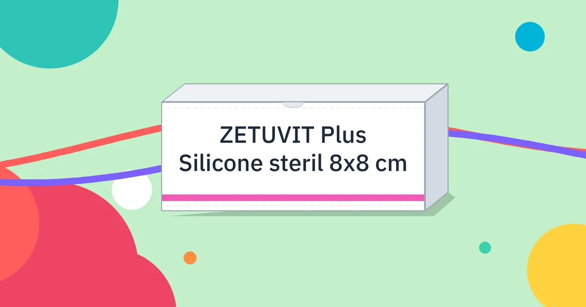 Symbolbild: Packung mit der Aufschrift ZETUVIT Plus Silicone steril 8x8 cm (PZN 18127296) – Verfügbarkeit und Bezug in Apotheken in Frankfurt am Main