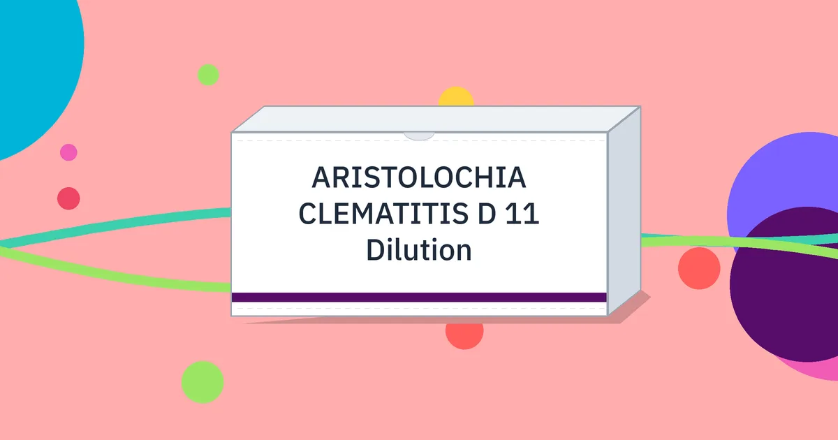 Symbolbild: Packung mit der Aufschrift ARISTOLOCHIA CLEMATITIS D 11 Dilution (PZN 02893539) – Verfügbarkeit und Bezug in Apotheken in Frankfurt am Main