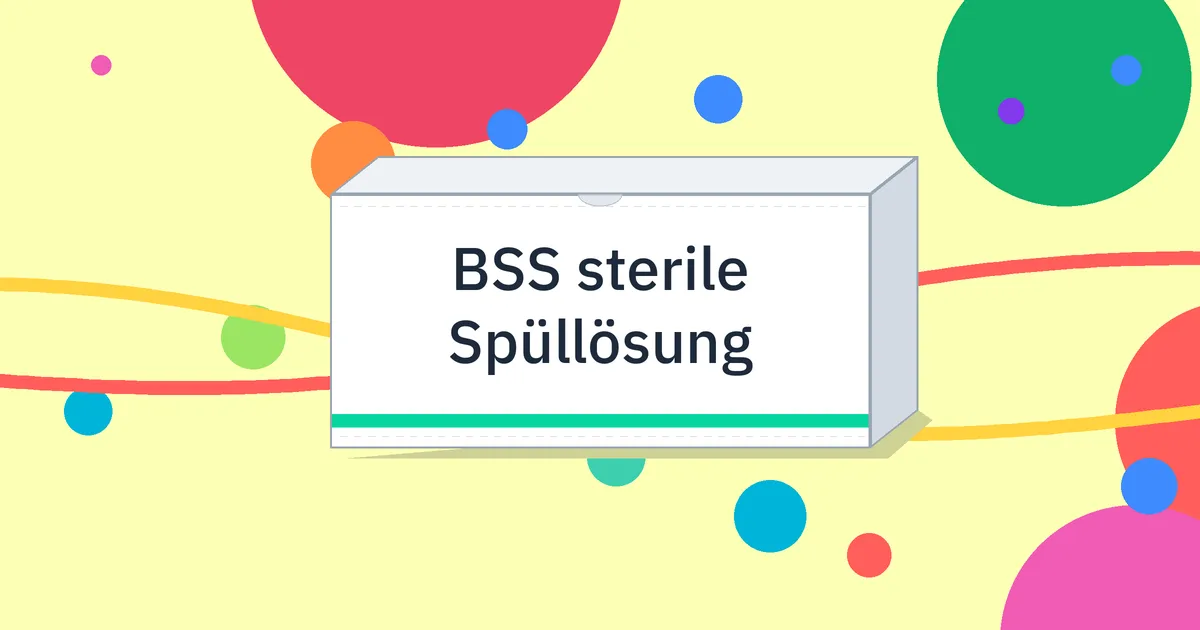 Symbolbild: Packung mit der Aufschrift BSS sterile Spüllösung (PZN 05487969) – Verfügbarkeit und Bezug in Apotheken in Frankfurt am Main