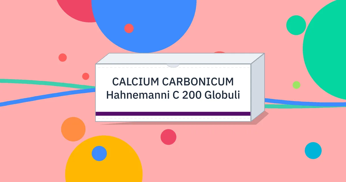 Symbolbild: Packung mit der Aufschrift CALCIUM CARBONICUM Hahnemanni C 200 Globuli (PZN 13361596) – Verfügbarkeit und Bezug in Apotheken in Frankfurt am Main