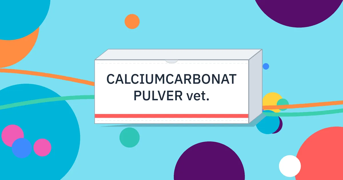Symbolbild: Packung mit der Aufschrift CALCIUMCARBONAT PULVER vet. (PZN 18314963) – Verfügbarkeit und Bezug in Apotheken in Frankfurt am Main
