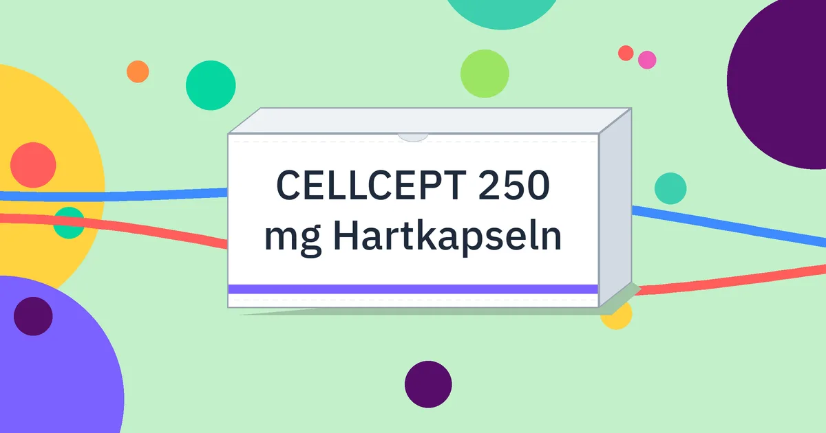 Symbolbild: Packung mit der Aufschrift CELLCEPT 250 mg Hartkapseln (PZN 01260453) – Verfügbarkeit und Bezug in Apotheken in Frankfurt am Main